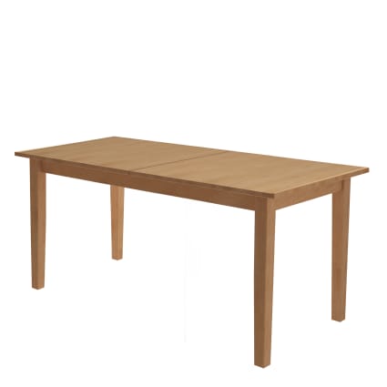 Table à manger extensible en pin ciré 6 à 10 personnes L160 Dakota ...