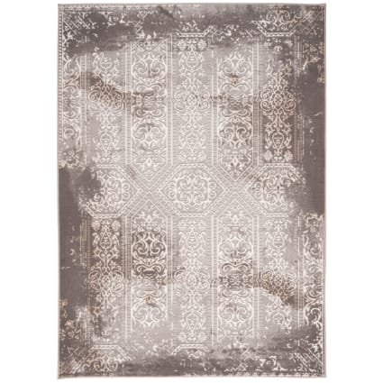 Tapis style vintage argent 80x160 cm Tawira | Maisons du Monde