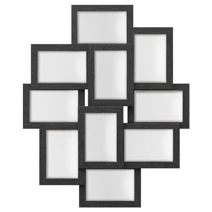 Collage di cornici per foto 10 x 15 cm nero Kit | Maisons du Monde