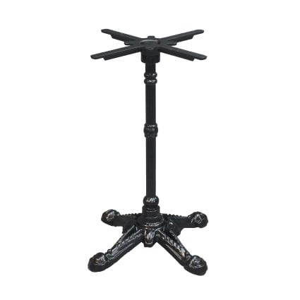 Pied de table en fonte noir 72 cm Versailles | Maisons du Monde