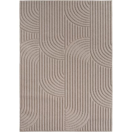 Tapis bouclés à relief ARCH Beige 160x230cm Arch | Maisons du Monde