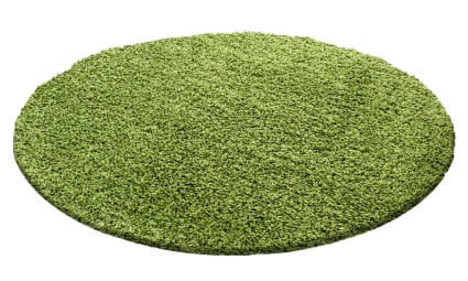 Shaggy - tapis uni rond - vert 120 x 120 cm Shaggy | Maisons du Monde