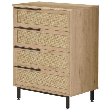 Commode en aggloméré et effet cannage only | Maisons du Monde