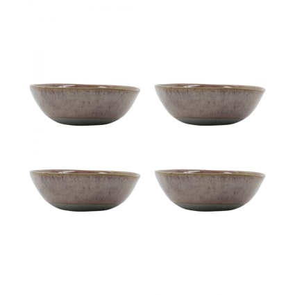 Lot de 4 bols en grès Rose | Maisons du Monde