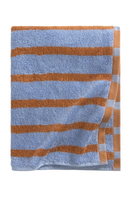 Toalla de tocador color azul 30x50 Saturno | Maisons du Monde