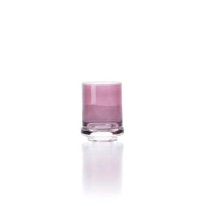 Verre en verre violet 8,8x8,8x10,4cm Dof | Maisons du Monde