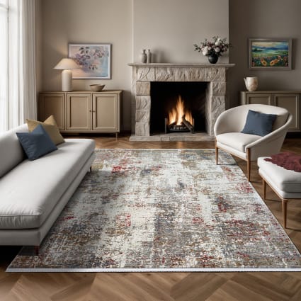 Tapis luxus modern, multi, 80 x 300 cm Fabia | Maisons du Monde