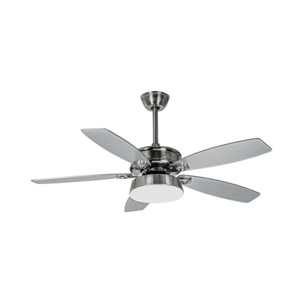 Ventilatore da soffitto con lampada in metallo Kuvio | Maisons du Monde