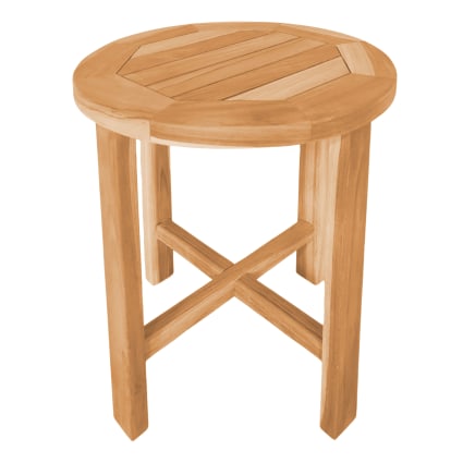 Tavolino rotondo, legno di teak Alya | Maisons du Monde