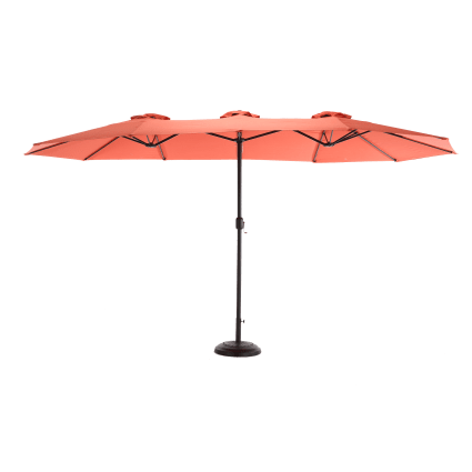 Parasol double face orange | Maisons du Monde