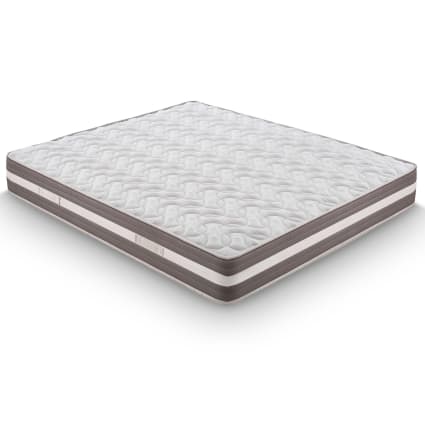 Materasso a molle indipendenti e memory 200x200 cm H 26 cm Rigidità H3 ...