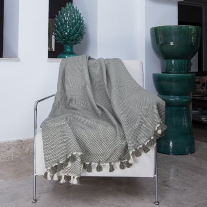 Plaid coton Verbier | Maisons du Monde