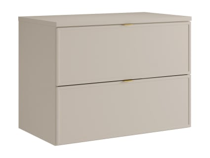 Mueble de lavabo efecto madera beige Ondil | Maisons du Monde