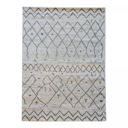 Tapis berbère style 120x170 beige, noir Essaouer | Maisons du Monde
