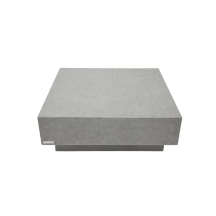 Couchtisch aus GF-Beton Quadratisch, 102x102x36 cm Tevere | Maisons du ...