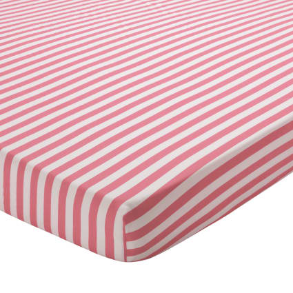 Drap-housse en coton rose bonbon 90x190x28cm Anderson | Maisons du Monde