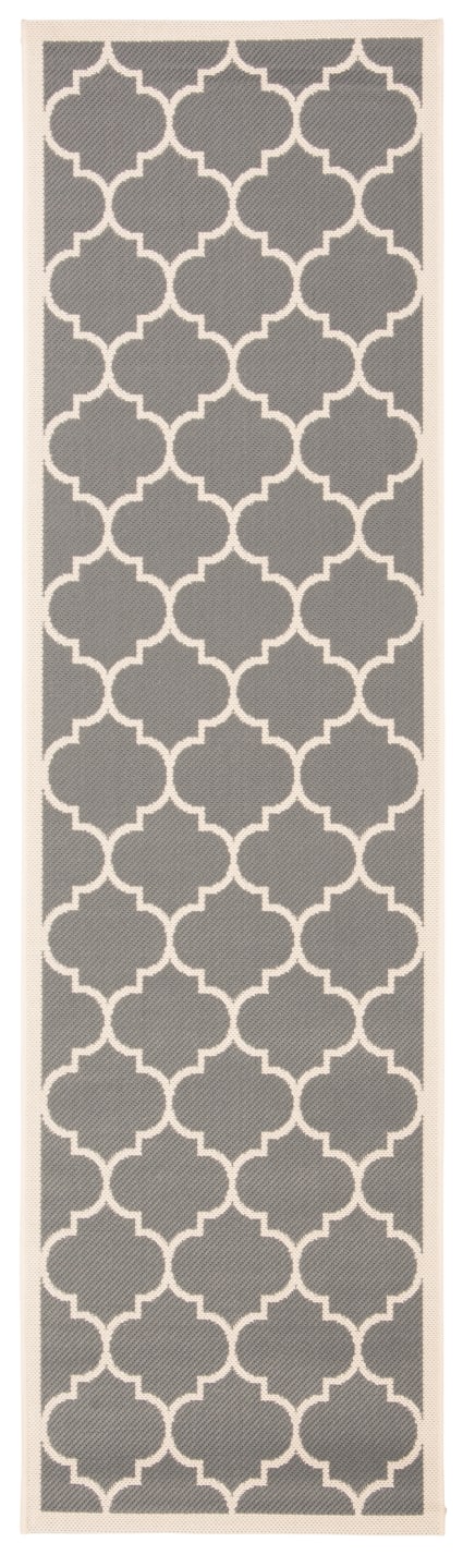 Tappeto Grigio/Beige 69 X 244 cm Courtyard | Maisons du Monde