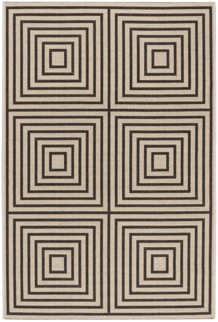 Tappeto Beige/Marrone 91 X 152 cm Beachhouse | Maisons du Monde