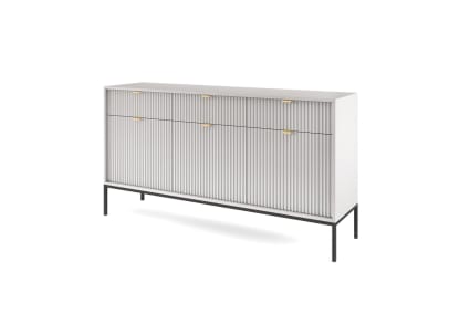 Buffet coloris gris 154 x 39 x 83 cm Avon | Maisons du Monde