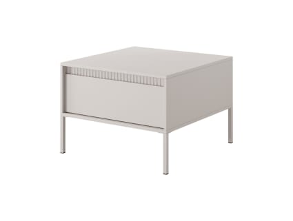 Tavolino da caffè bianco 68 x 68 x 48 cm Sensation | Maisons du Monde