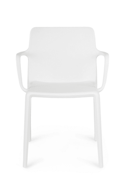 Set 2 Stühle Stahl Weiß Chloris | Maisons du Monde