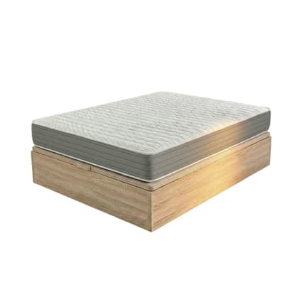 Pack colchón y canapé natural 160x200 montaje y retirada incluida ...