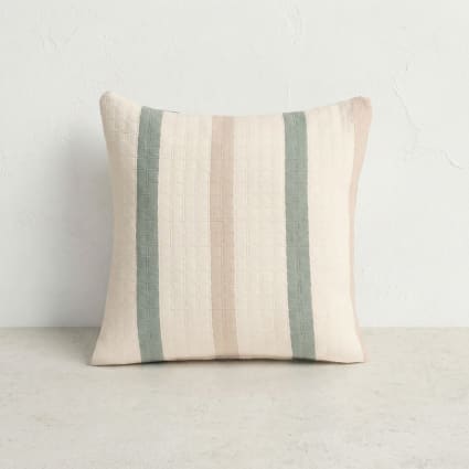 Lot de 2 housses de coussin en coton vert 45x45 cm Tessera | Maisons du ...