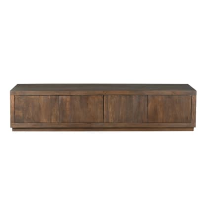Meuble tv 4 portes 200 cm en manguier brun Montaro | Maisons du Monde