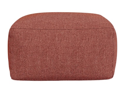 Pouf de jardin oléfine terracotta Noumara | Maisons du Monde
