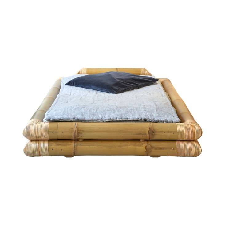 Cama futón de bambú de 90 cm x 190 cm Balyss | Maisons du Monde