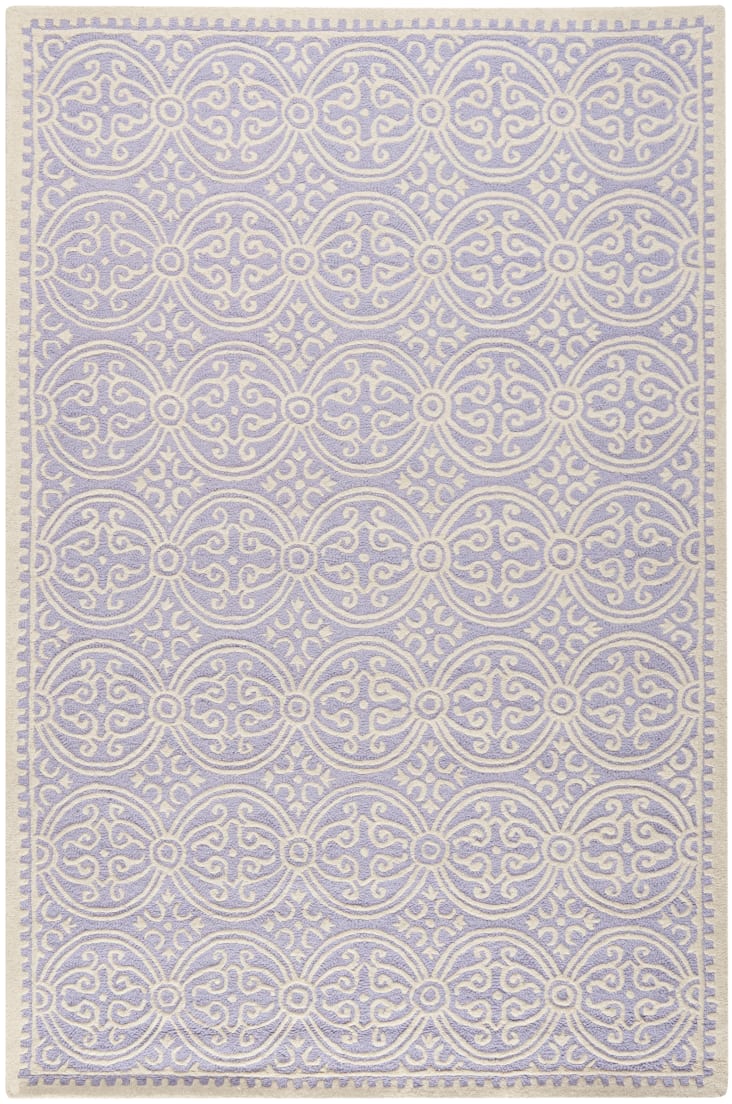 Alfombra lana viola/neutrale 183 x 274 cm Cambridge | Maisons du Monde