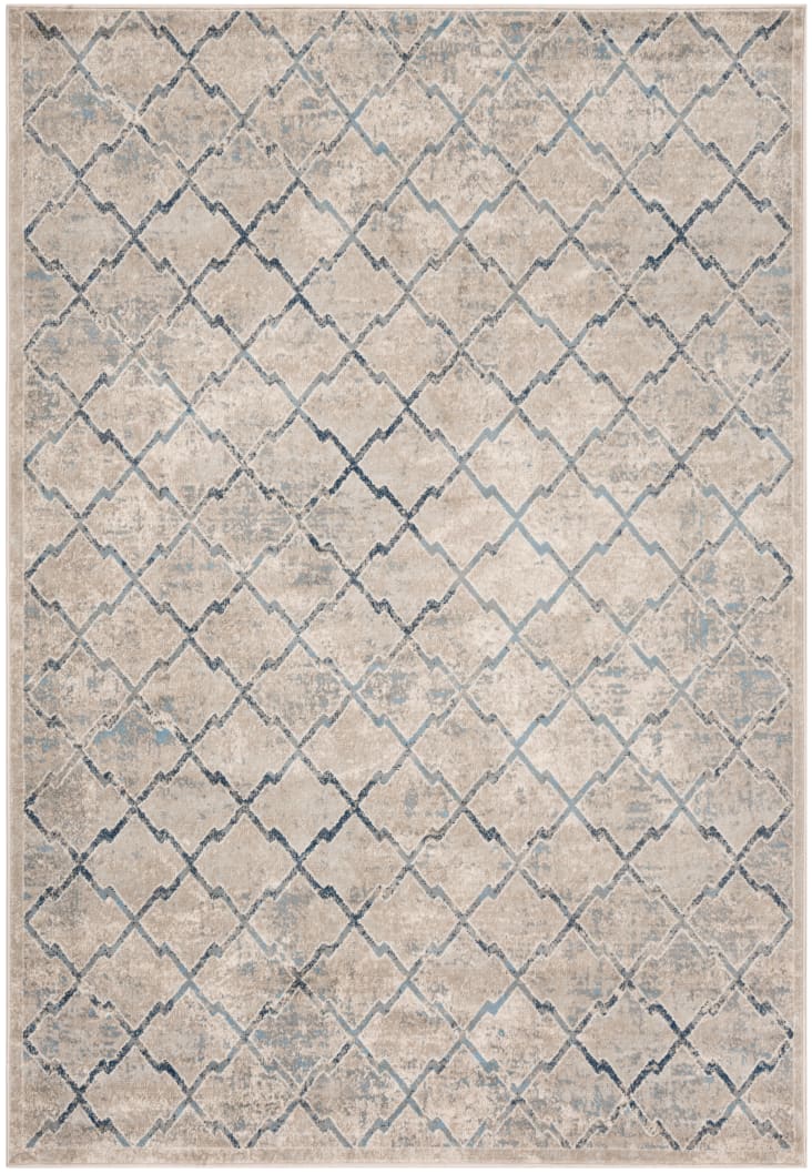 Tappeto Grigio/Blu 183 X 274 cm Brentwood | Maisons du Monde