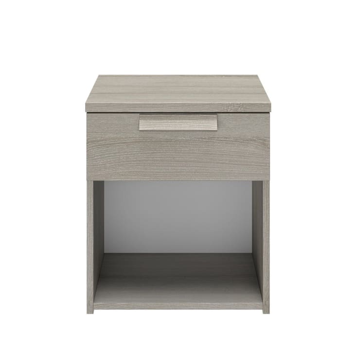 Comodino con 1 cassetto H 50 cm - Grigio chiaro Cyrus | Maisons du Monde