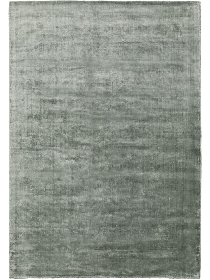 Tapis en viscose vert clair 160x230 Nela | Maisons du Monde