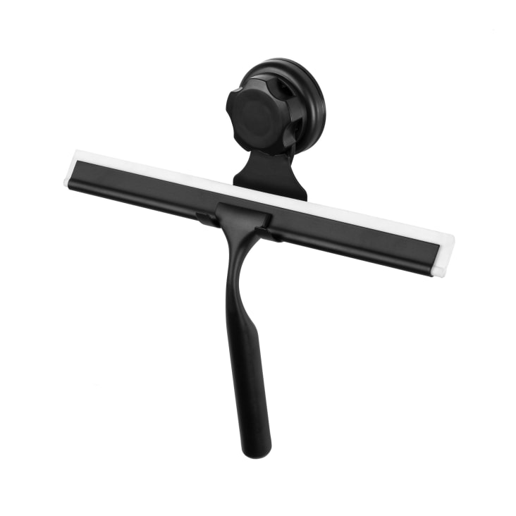 Raclette de douche à ventouse noire | Maisons du Monde