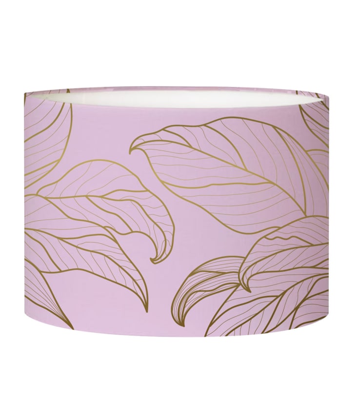 Lampenschirm "Blatt" Rosa für Nachttisch Acidulée | Maisons du Monde