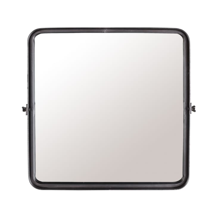 Specchio M in ferro nero Poke | Maisons du Monde