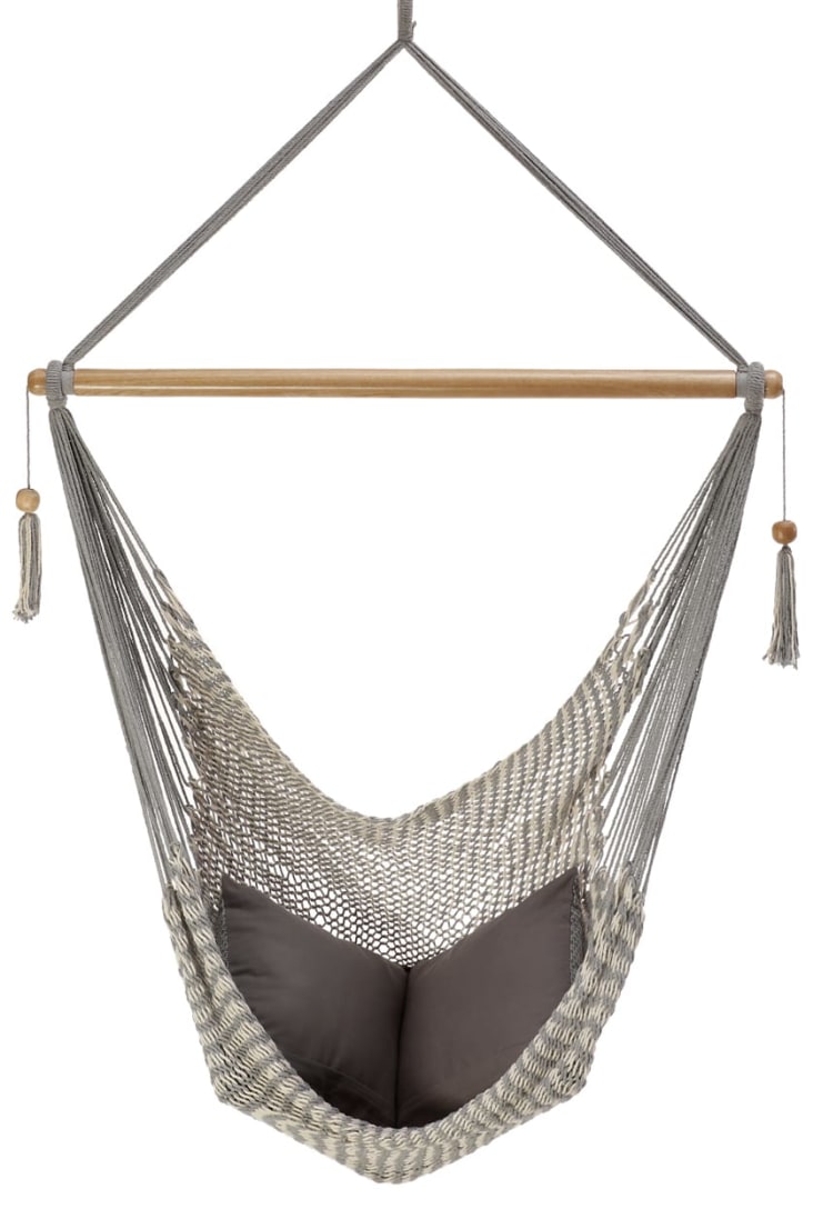 Jinopete L - Sedia amaca Nicaragua - Ecru e grigio - 100% cotone ...