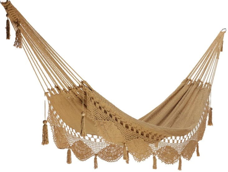 Hamaca tradicional nicaragüense doble - oro | Maisons du Monde