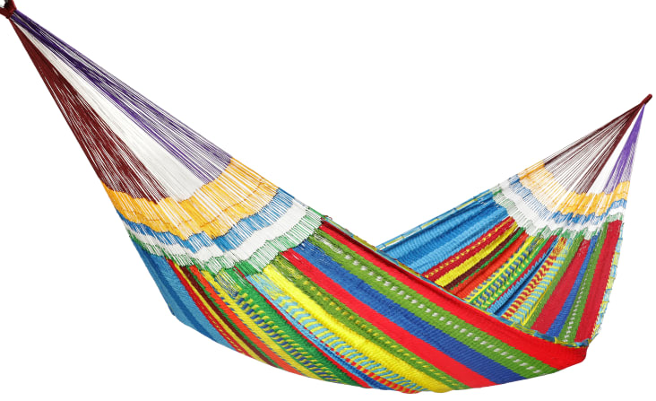 Hamaca tradicional mexicana XXL Multicolore - 180 X 400 cm | Maisons du ...