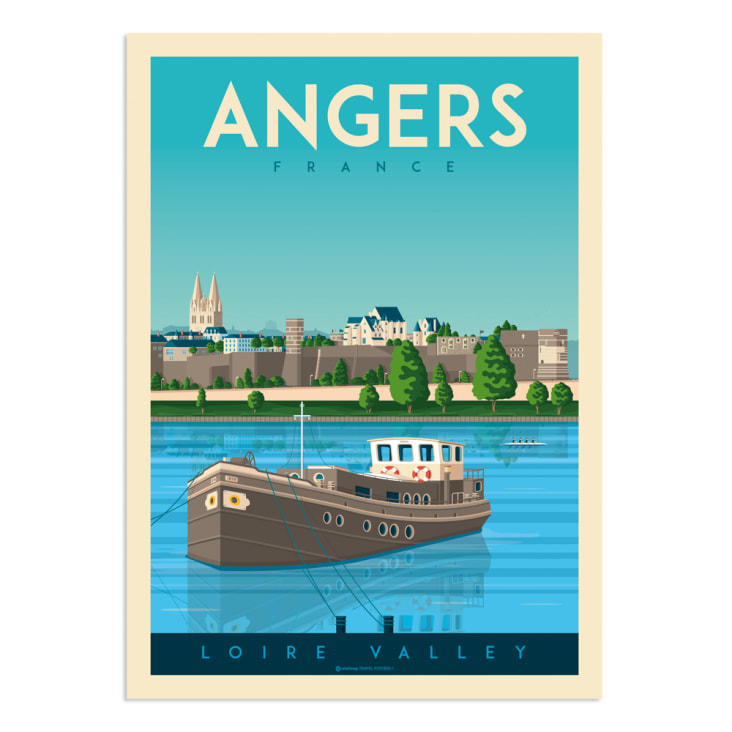 Póster angers 21x29,7 cm | Maisons du Monde