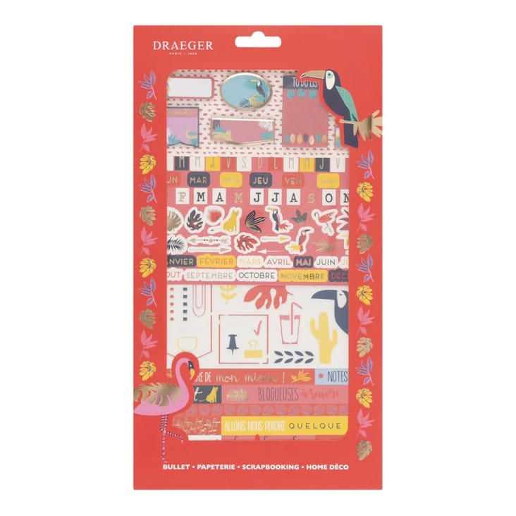 Kit De Décoration Bullet Journal Jungle Jungle | Maisons du Monde