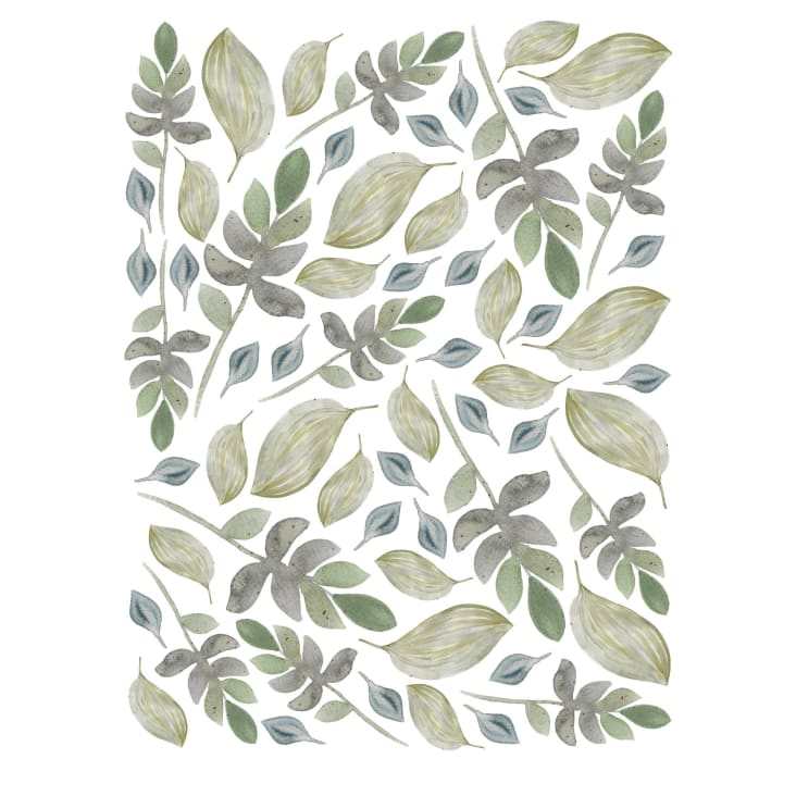 Stickers muraux feuilles décoratives vert | Maisons du Monde