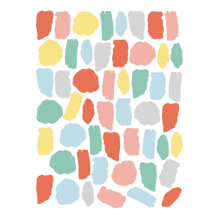 Adesivo decorativo macchie di parete multicolore | Maisons du Monde