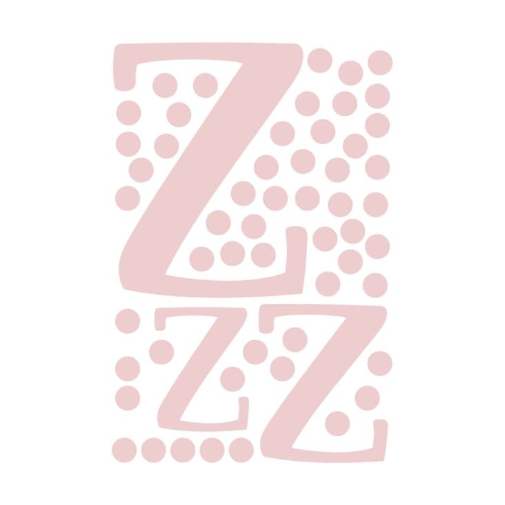 Vinilo decorativo de pared zzz rosa | Maisons du Monde