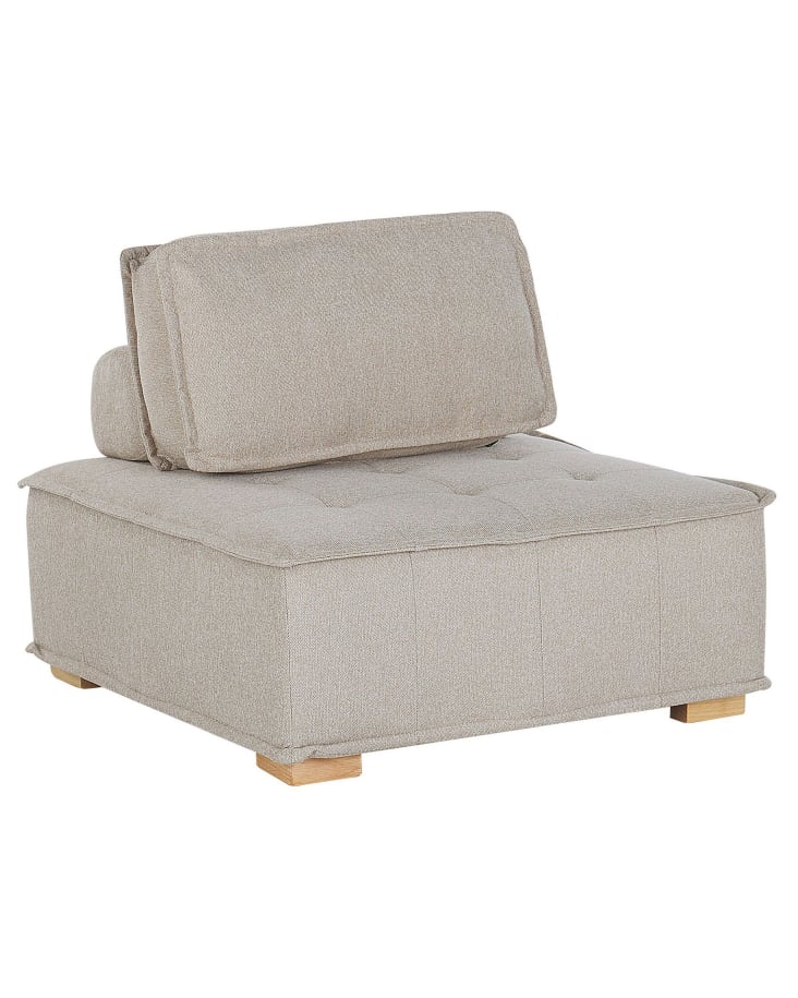 Sillón modular tela beige claro Tibro | Maisons du Monde