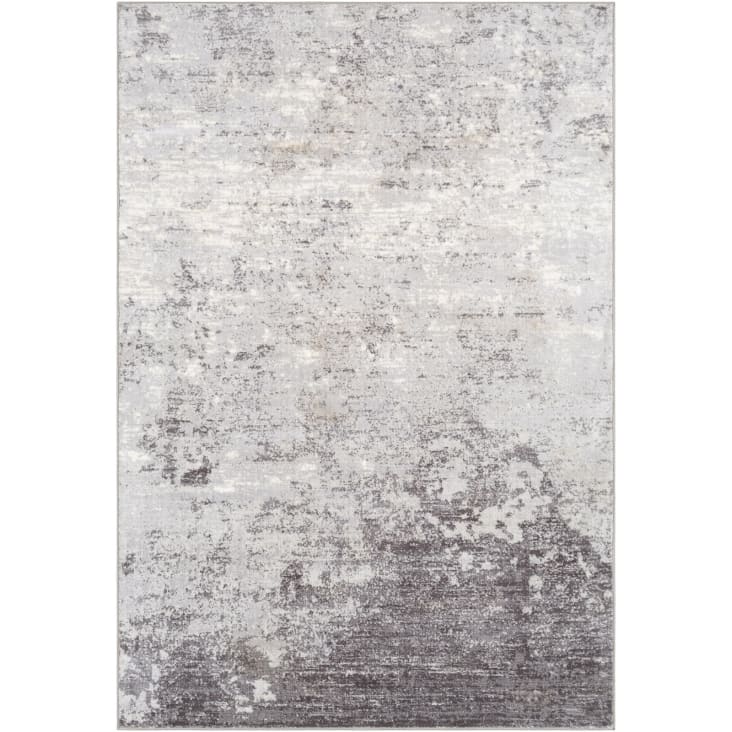 Alfombra abstracta moderna gris/blanco 160x220 Fiona | Maisons du Monde
