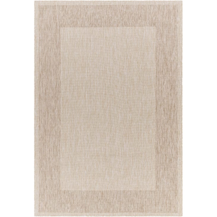 Tappeto Esterno/Interno Aspetto di Juta Beige/Avorio 160x213 Layla ...