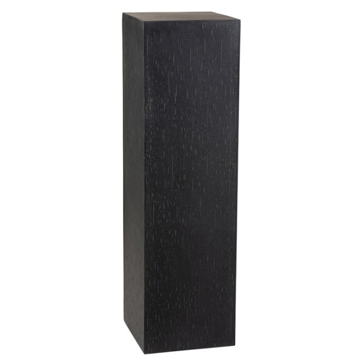 Pilar rectangulo l cerámica y mármol negro | Maisons du Monde