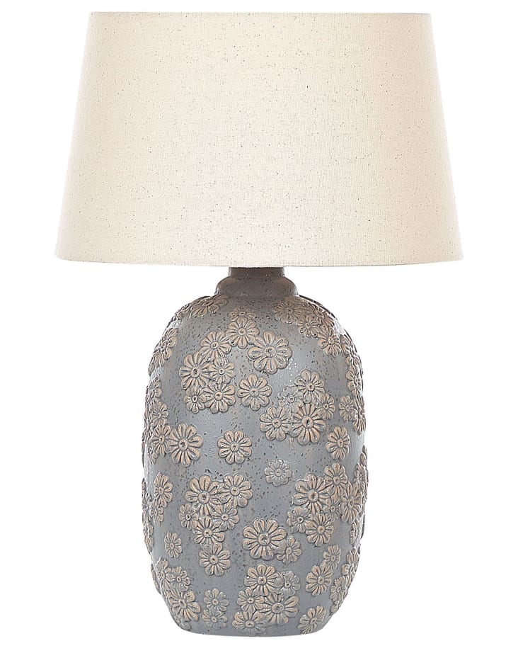 Lampada da tavolo Ceramica Grigio Ferrey | Maisons du Monde